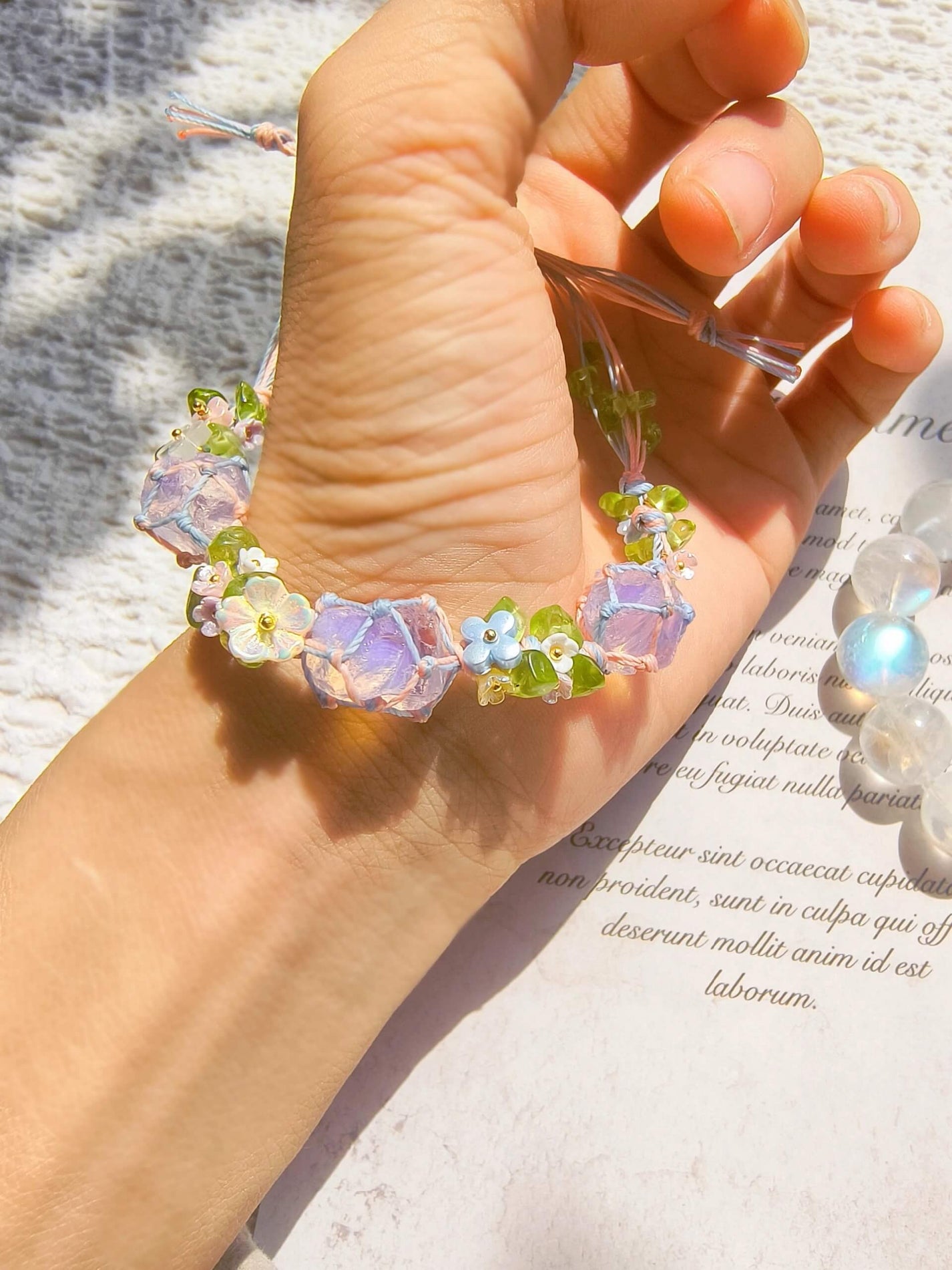 Pink Opalite Bracelet – Alei Studios
